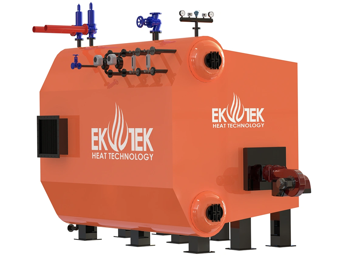 Liquid Gas Fuel High Pressure Steam Boiler - Strong Series - Ekotek